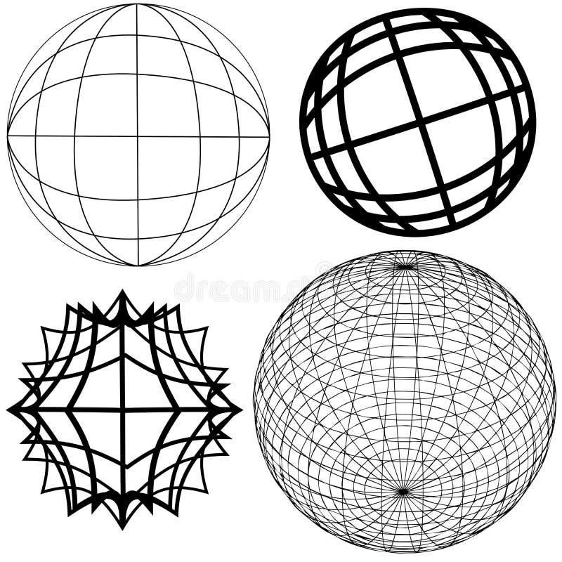 Original Globe Elements-spheres Stock Vector - Illustration of planet ...