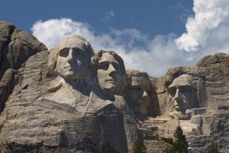 Mt. Rushmore Sculpture of Presidents South Dakota Stock Image - Image ...