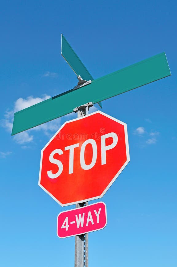 4 Way Stop Sign Stock Photos - Free & Royalty-Free Stock Photos from ...
