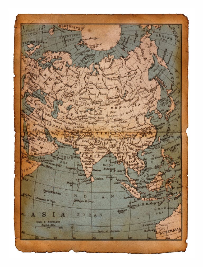 Ancient Asia Map Stock Illustrations – 3,100 Ancient Asia Map Stock ...