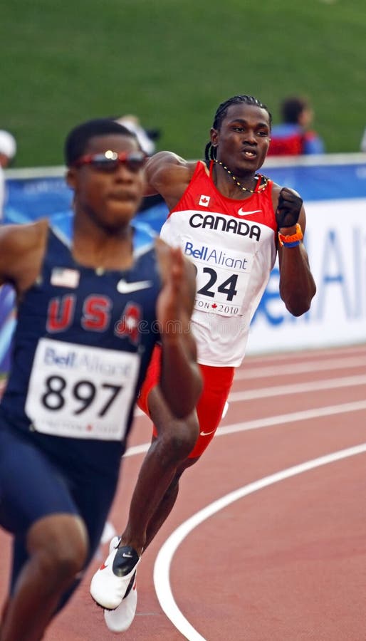 400 metres men canada usa editorial photo. Image of province - 15240661