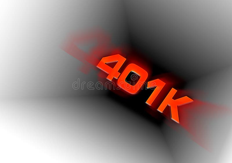 401K savings account stock illustration. Illustration of revenue - 23108189