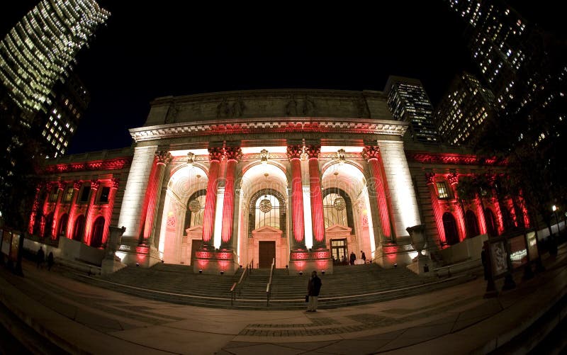 42nd street library NY editorial stock photo. Image of manhattan - 5842113