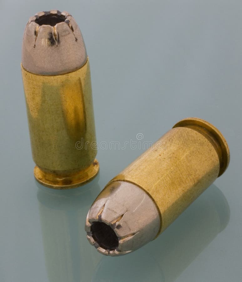 45 ACP ammo stock image. Image of point, ammo, load, loaded - 5422901