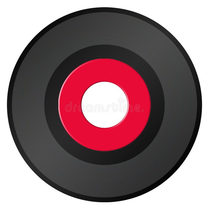 Retro 45 RPM Record stock vector. Illustration of sound - 2687864