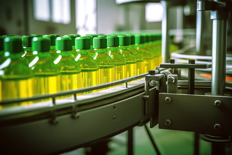 Plastic Bottle Assembly Line Stock Illustrations – 172 Plastic Bottle ...