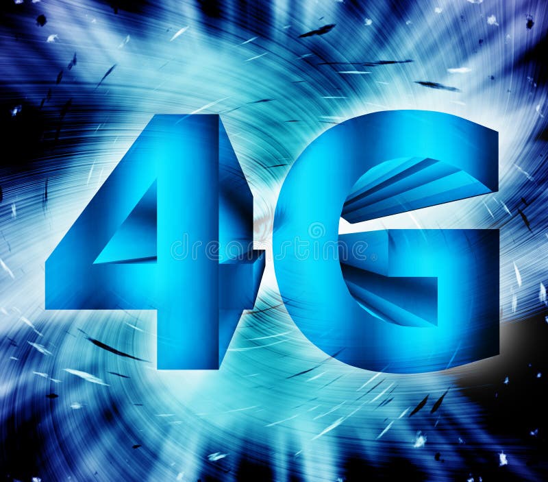 4G network symbol stock illustration. Illustration of connect - 29197510