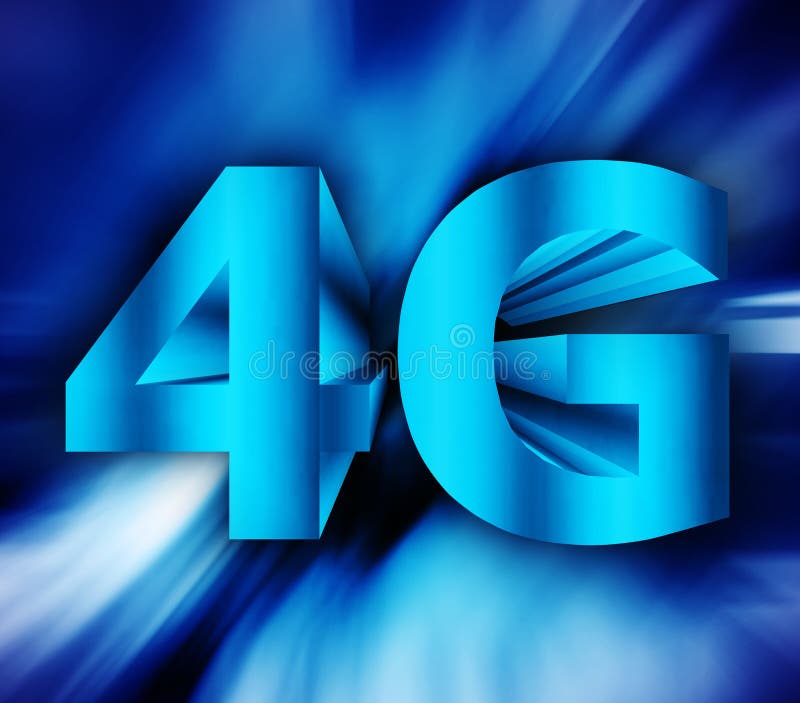 4G network symbol stock illustration. Illustration of concept - 29197667