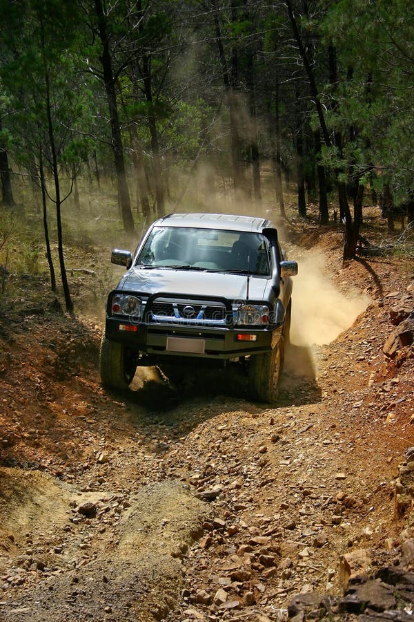 4WD adventure 2 stock image. Image of road, country, travel - 6851745