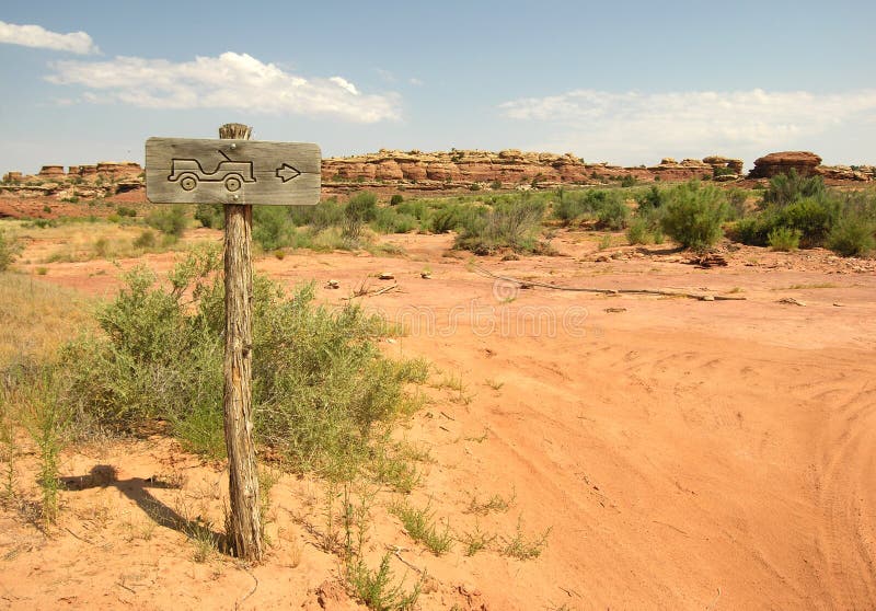 4x4 Sign stock image. Image of trail, national, district - 2836417