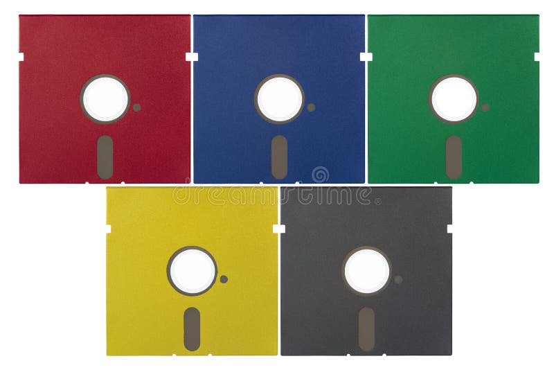 5.25 Inch Floppy Diskettes in Various Colors Stock Photo - Image of ... 5.25 Inch Floppy Diskettes in Various Colors Stock Photo - Image of ...