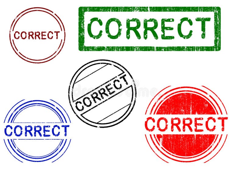 Correct Stamp Stock Illustrations – 6,313 Correct Stamp Stock ...