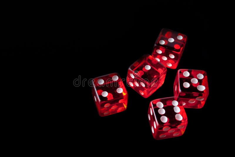 Red Dice stock photo. Image of machine, detail, casino - 2529698