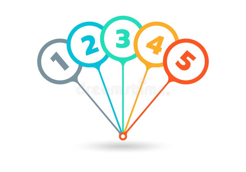 Five Point Infographic Stock Illustrations – 1,152 Five Point ...