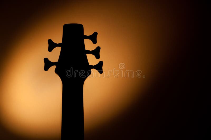 5 string bass shadow stock image. Image of string, five - 13253763