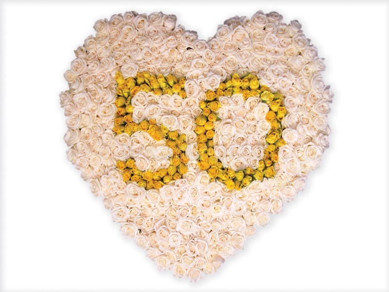 50 anos dourados imagem de stock. Imagem de cinqüênta - 2129963