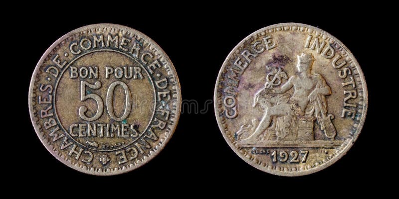 50 centimes stock photo. Image of centime, circle, collector - 7388014