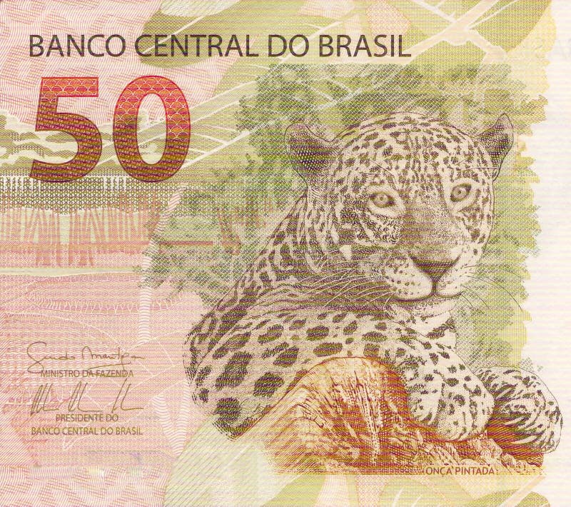 50 Reais Banknote from Brazil Stock Image - Image of brazil, money ...