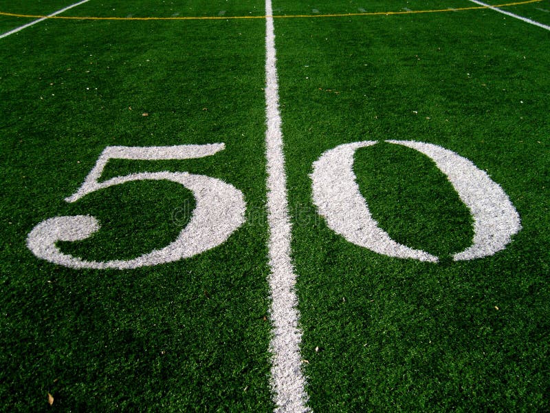 50 Yard Line (2) stock photo. Image of coach, determination - 1532054