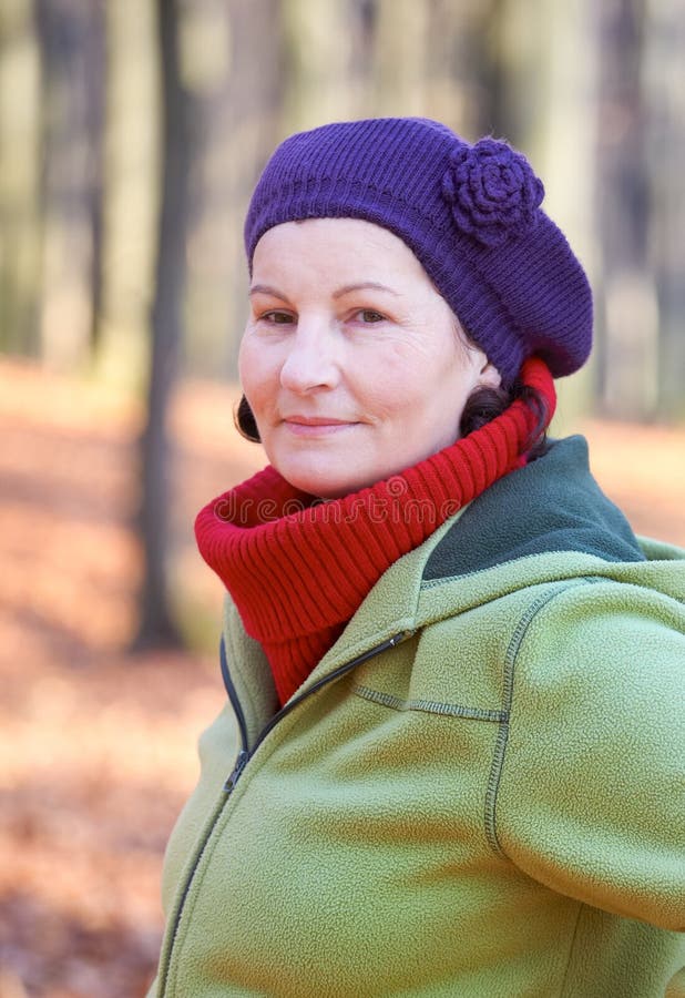 50 yo woman outdoor stock photo. Image of natural, mature - 22791590