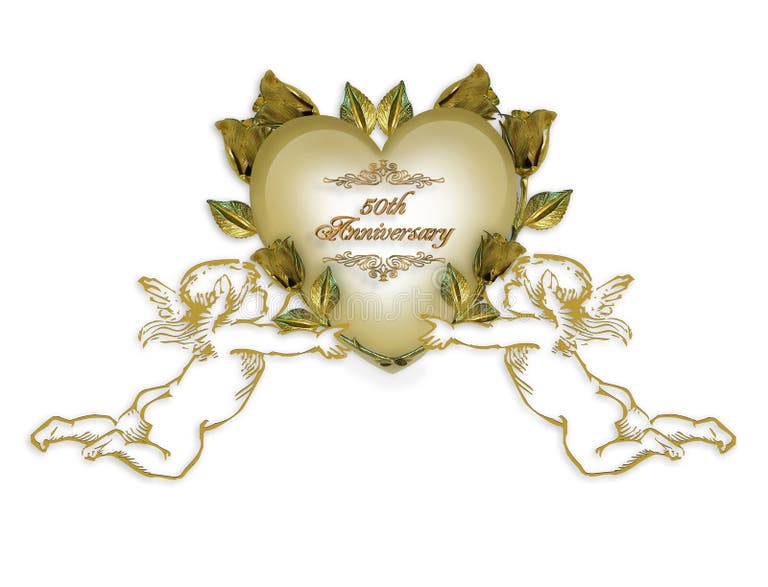 50th Anniversary Heart Stock Illustrations – 134 50th Anniversary Heart ...