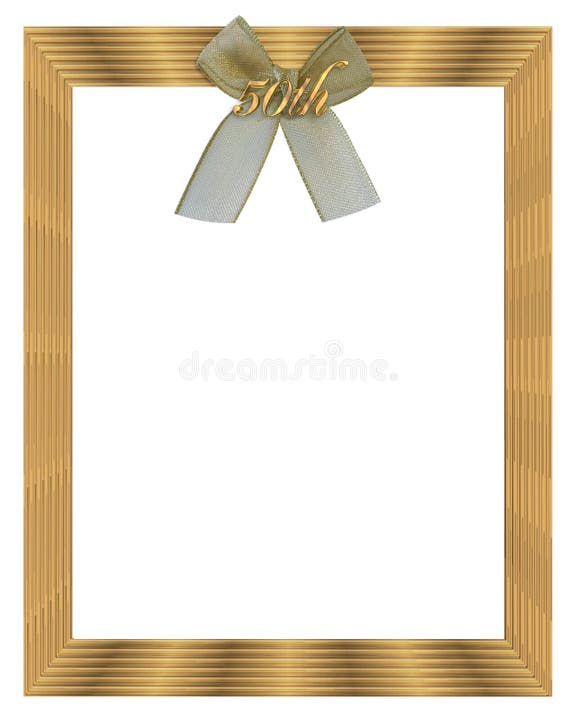 50th Wedding Anniversary Border Stock Illustrations – 139 50th Wedding ...