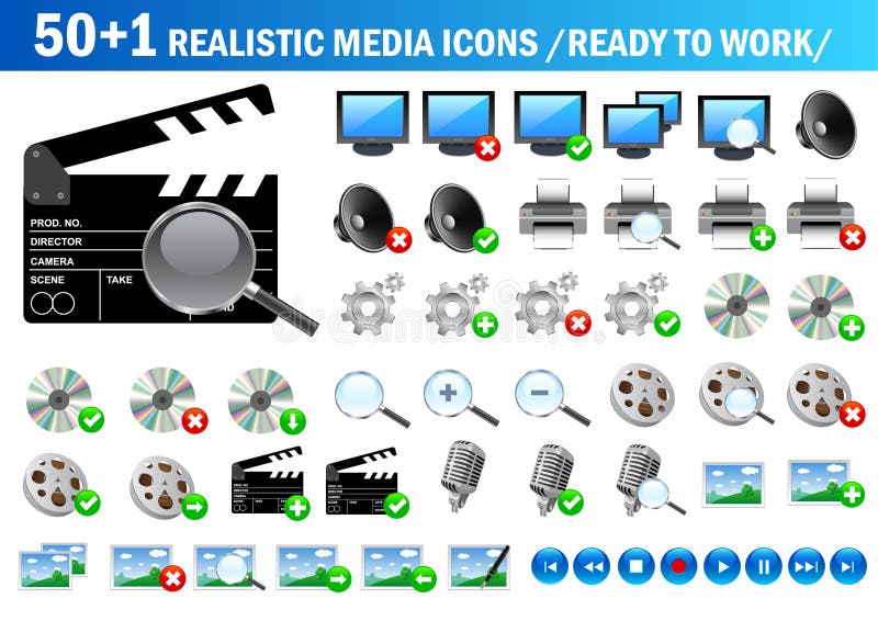 51 Realistic Icons Stock Illustrations – 2 51 Realistic Icons Stock ...
