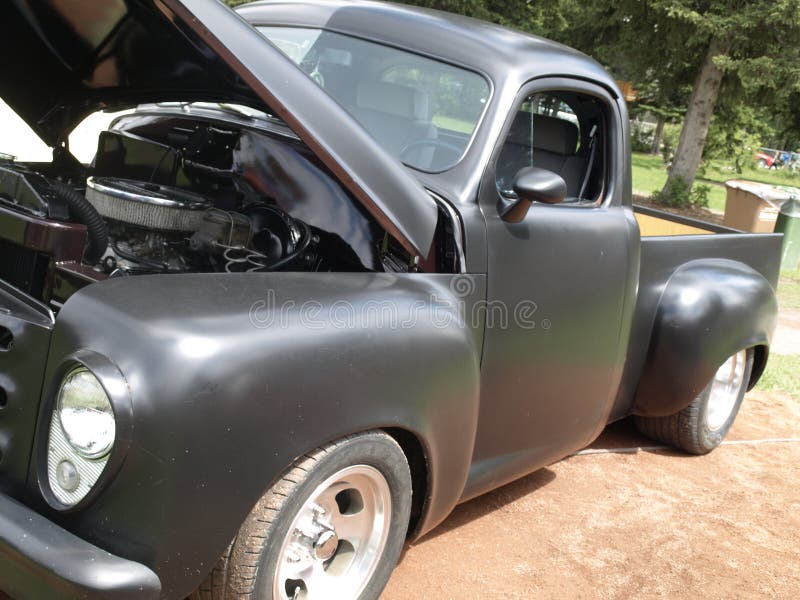 53 studebaker pickup. stock image. Image of work, transportation - 10403467