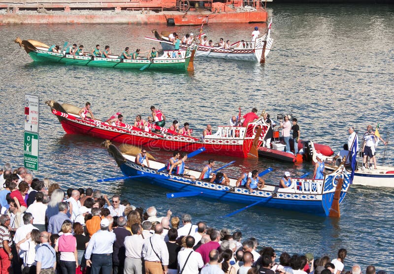 55. Regatta Der Alten Seerepubliken Redaktionelles Stockbild - Bild von ...