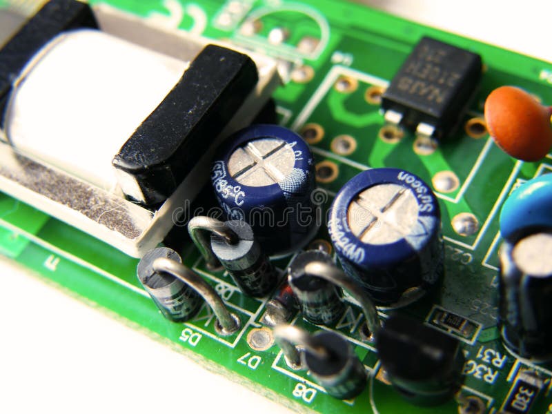 56K modem stock photo. Image of capacitor, winding, computer - 5513656