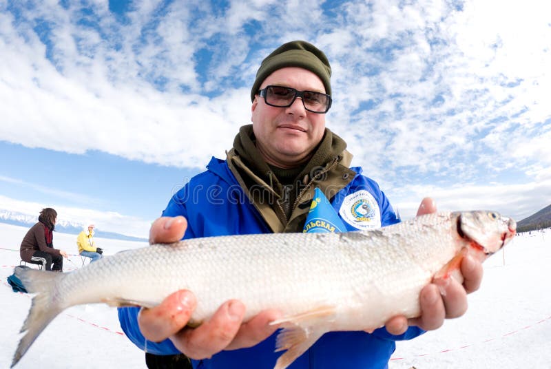 The 5th Baikal Fishing editorial stock image. Image of shot - 18509464