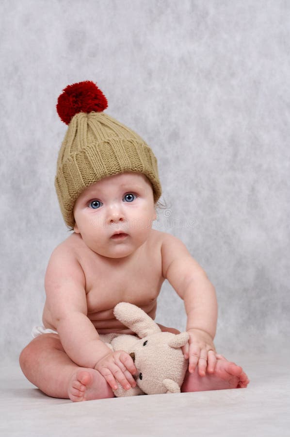 6 MONTHS OLD BABY BOY stock image. Image of warm, beautiful - 11536251