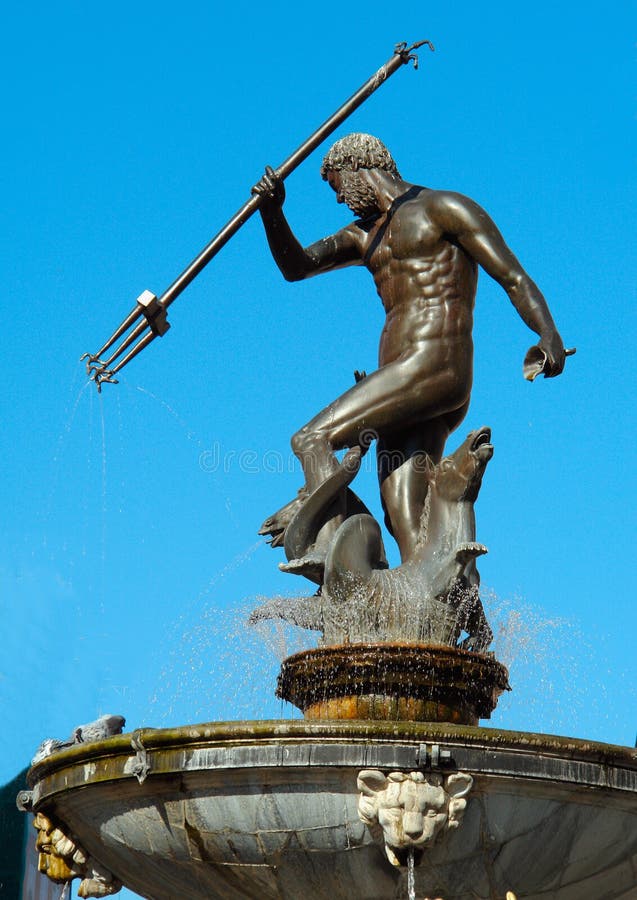 Bóg Neptune morze obraz stock. Obraz złożonej z neptun - 21808943