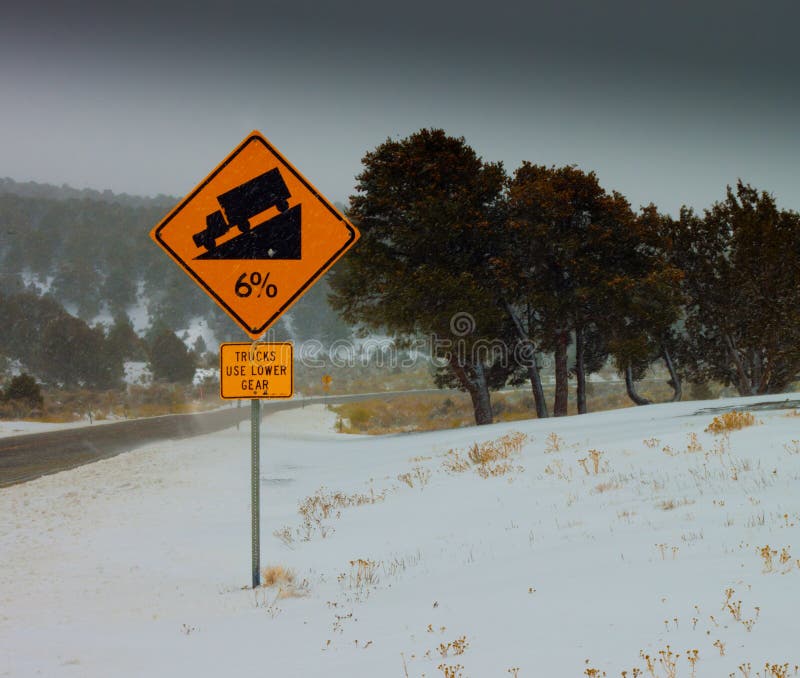 6 Percent Grade stock photo. Image of driving, fresh - 18889822