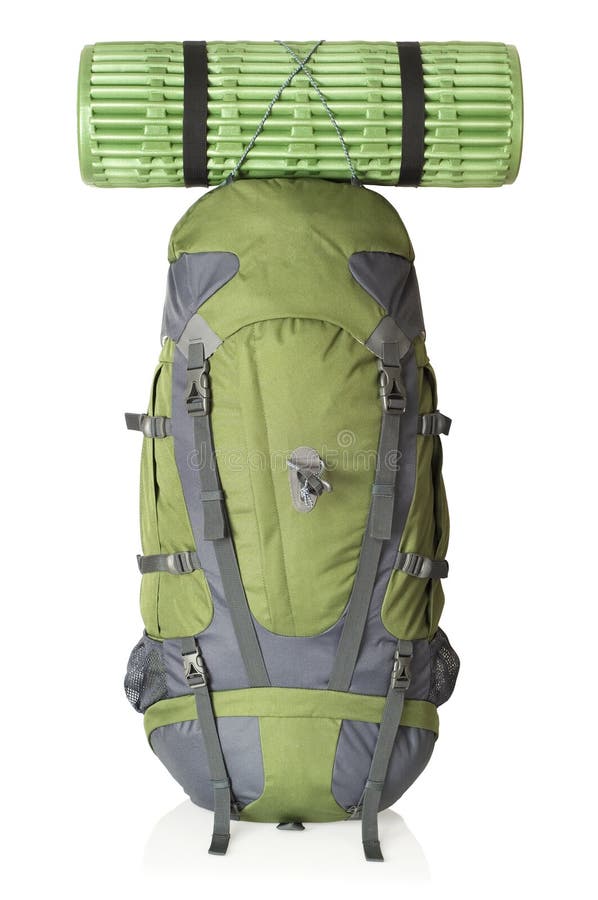 65 Litre Rucksack, Isolated Stock Photo - Image of mattresses, mattress ...