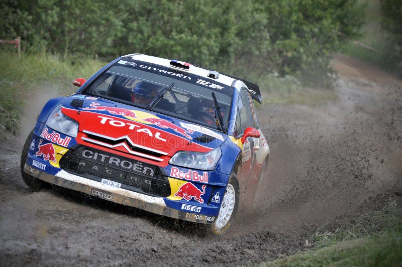 66th Rally Poland 2009 - Sebastien Loeb Editorial Stock Photo - Image ...