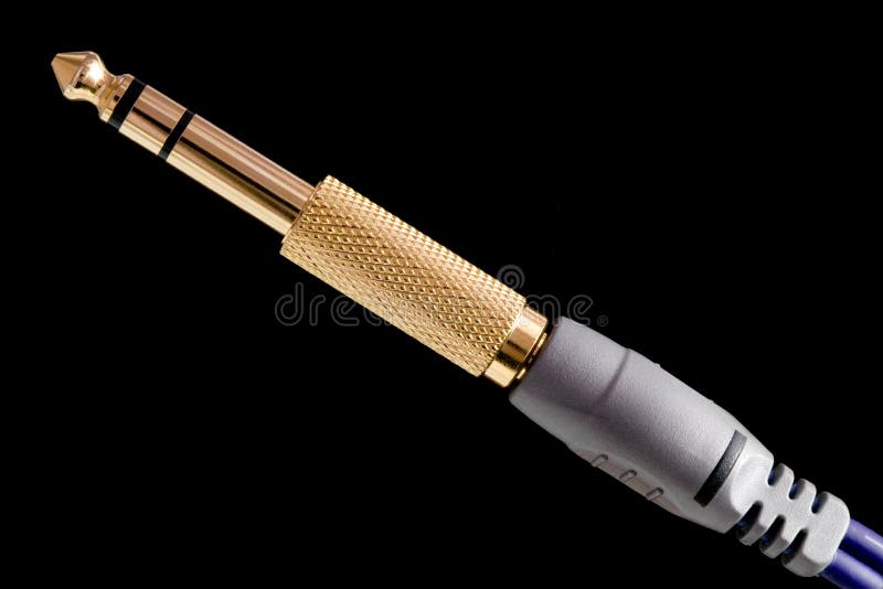 6mm Jack stock image. Image of connect, sound, phone, television - 3224449