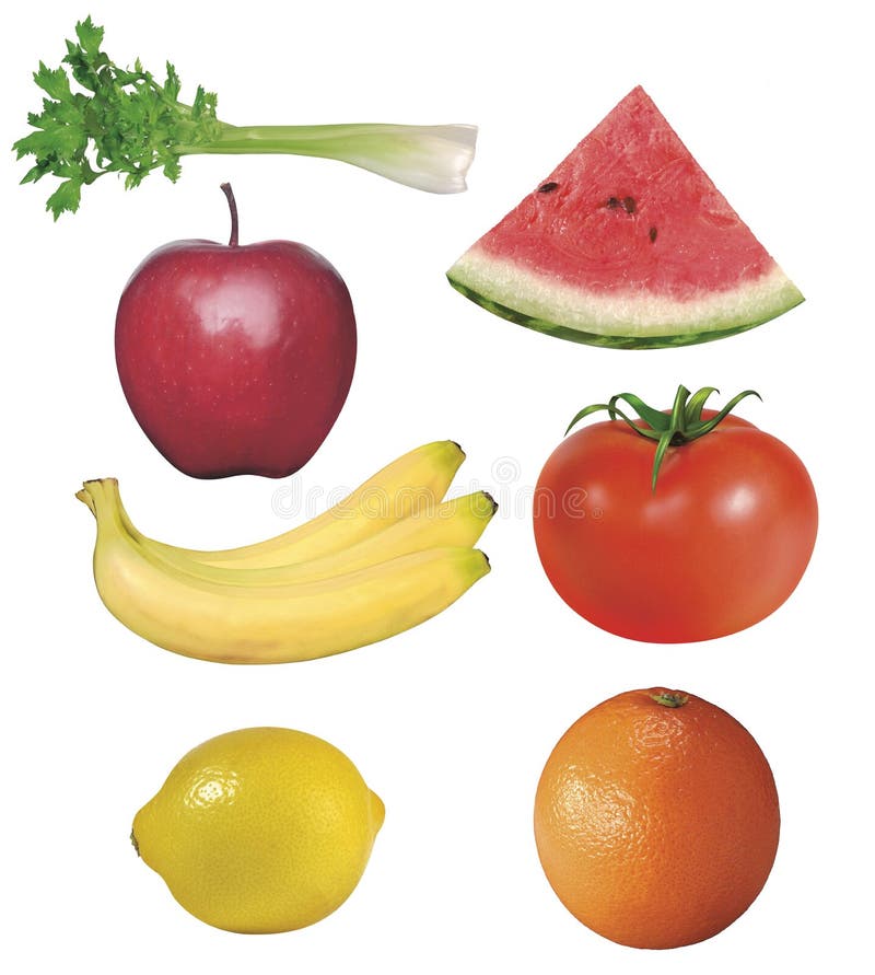 7 fruits and vegetables stock photo. Image of celery, tasty - 1009470