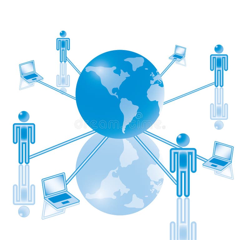 Global Computer Network Stock Illustrations – 339,620 Global Computer ...