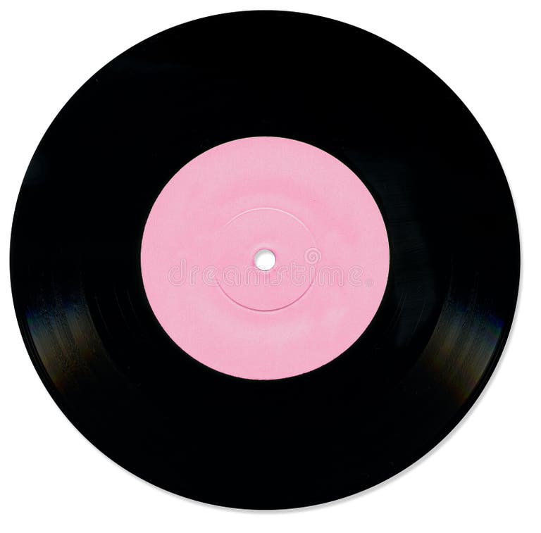 7 inch Vinyl Record stock image. Image of black, spin - 3400163