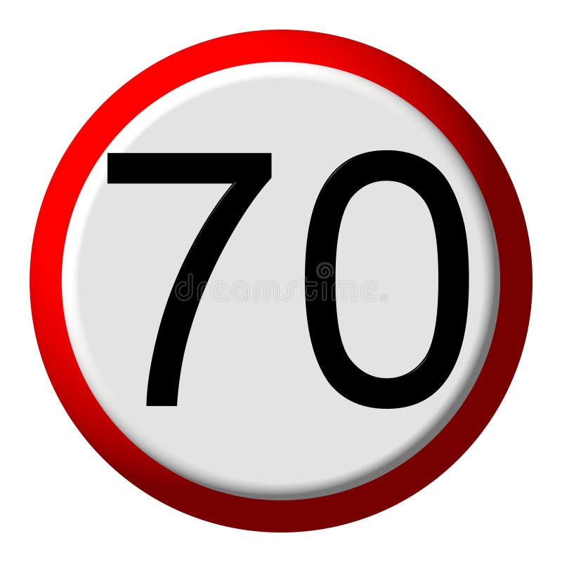 90 limite - signe de route illustration stock. Illustration du signe ...