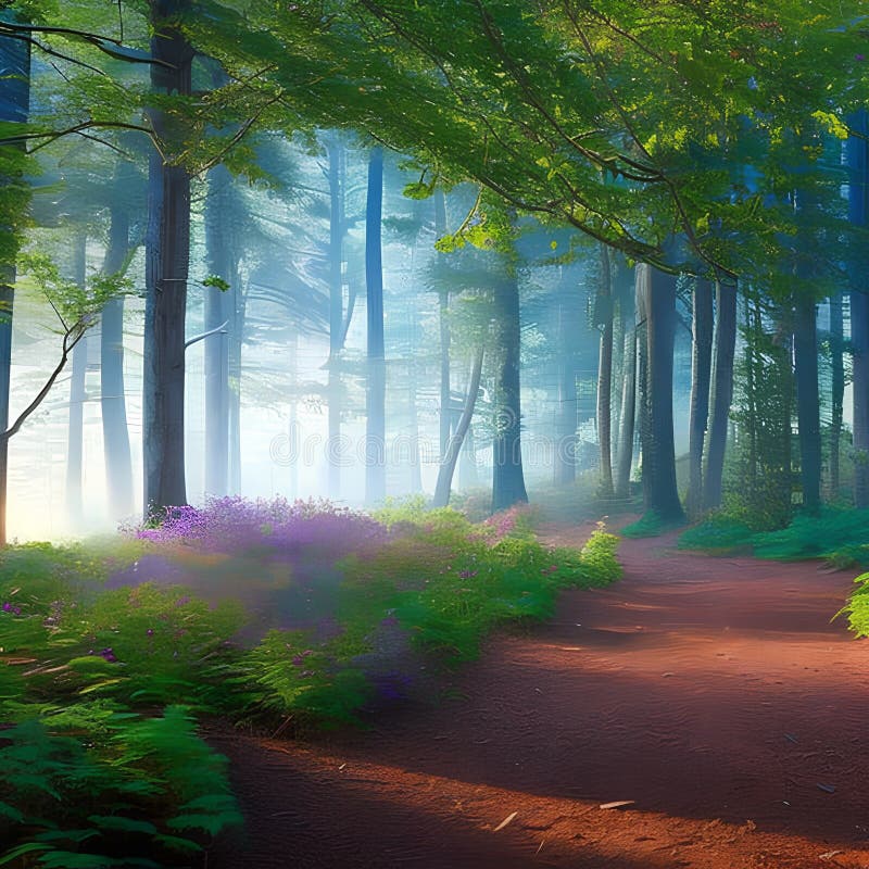 18 Enchanted Forest: a Magical and Mystical Background Featuring an ...