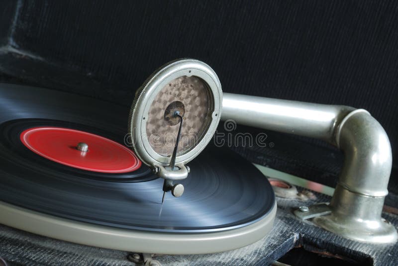 78 RPM Record Player stock image. Image of vinyl, music - 6284753