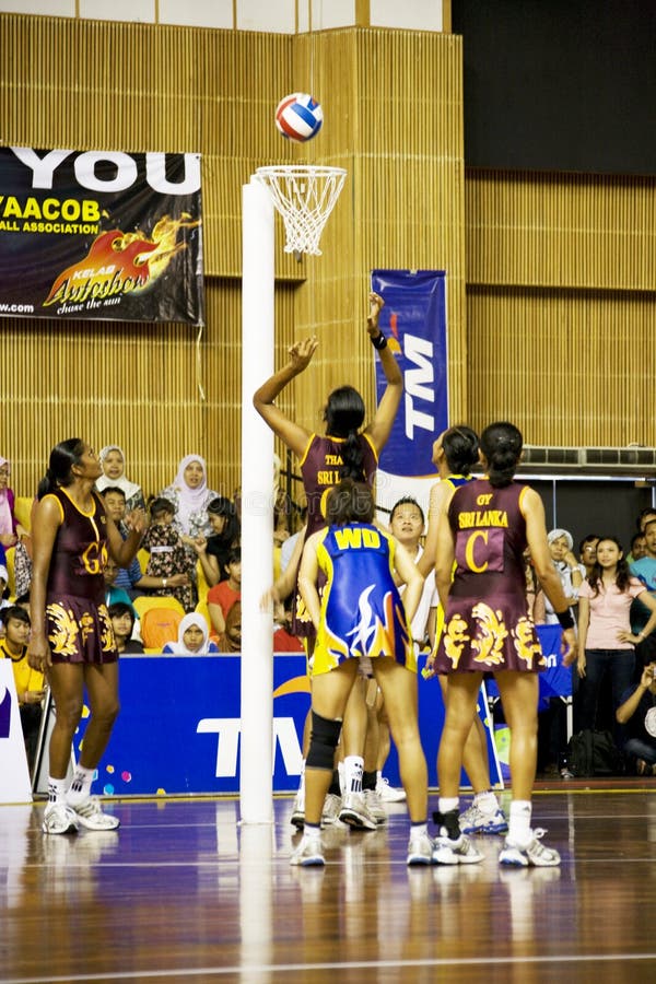 7th Asian Netball Championship Action (Blurred) Editorial Photography ...