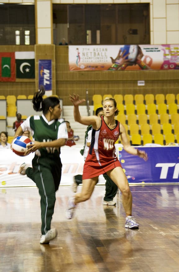 7th Asian Netball Championship Action (Blurred) Editorial Photography ...