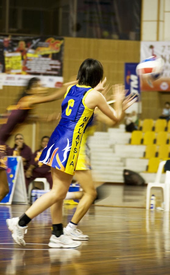 7th Asian Netball Championship Action (Blurred) Editorial Photography ...