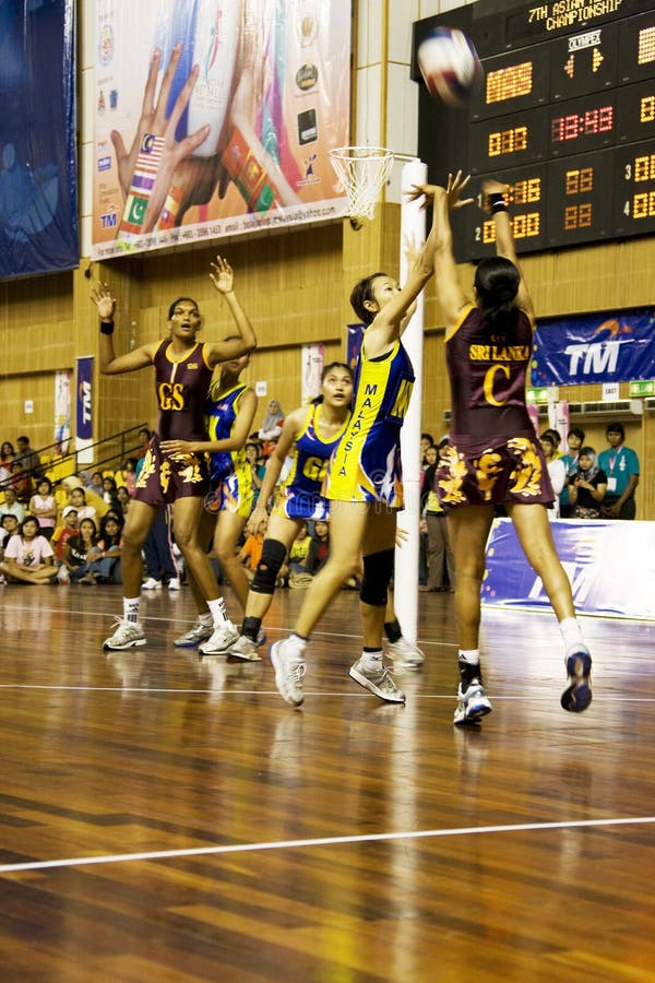 7th Asian Netball Championship Action (Blurred) Editorial Photography ...