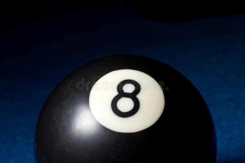 The Perfect 8 Ball stock image. Image of billiards, luck - 37015