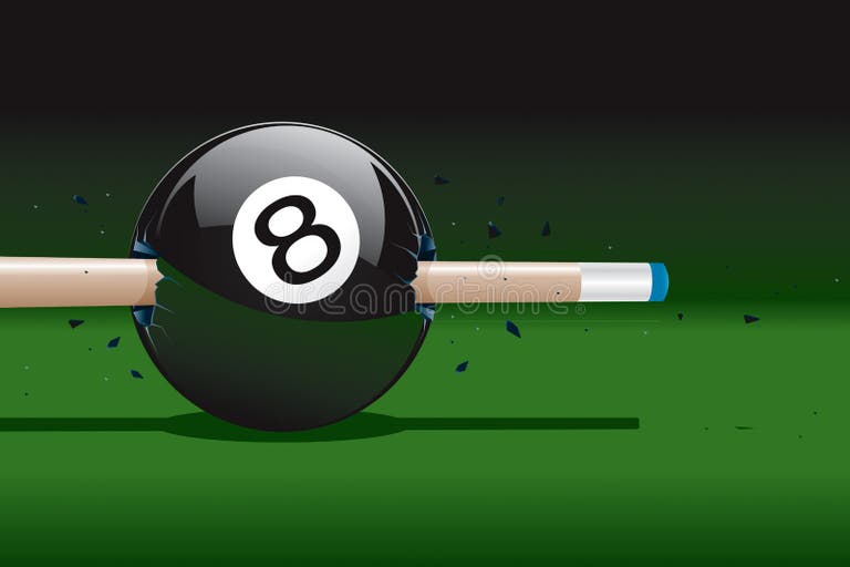 Ball Broken Pool Billiard Ball Stock Illustrations – 30 Ball Broken ...