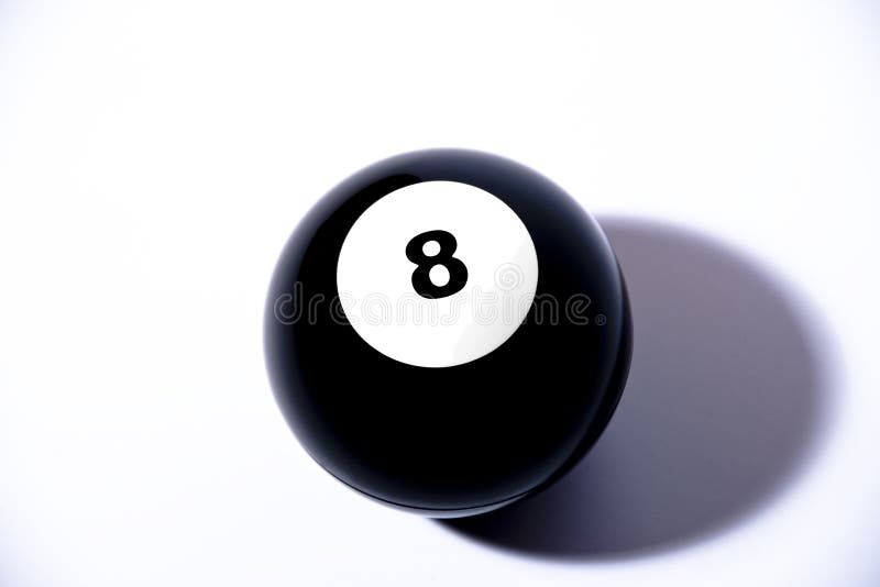 The Perfect 8 Ball stock image. Image of billiards, luck - 37015